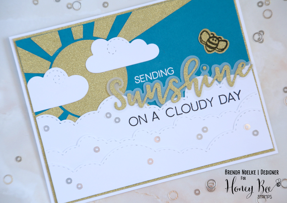 Sending Sunshine on a Cloudy Day – Honey Bee – My PaperCut Creations