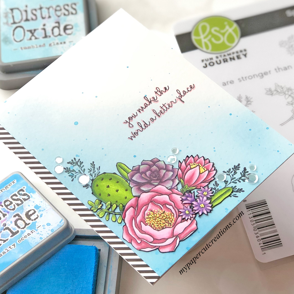 Fun Stampers Journey February Stamp of the Month – My PaperCut Creations