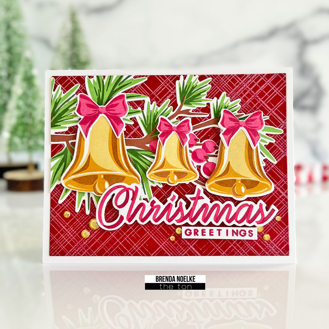 Christmas Greetings -The Ton – My PaperCut Creations